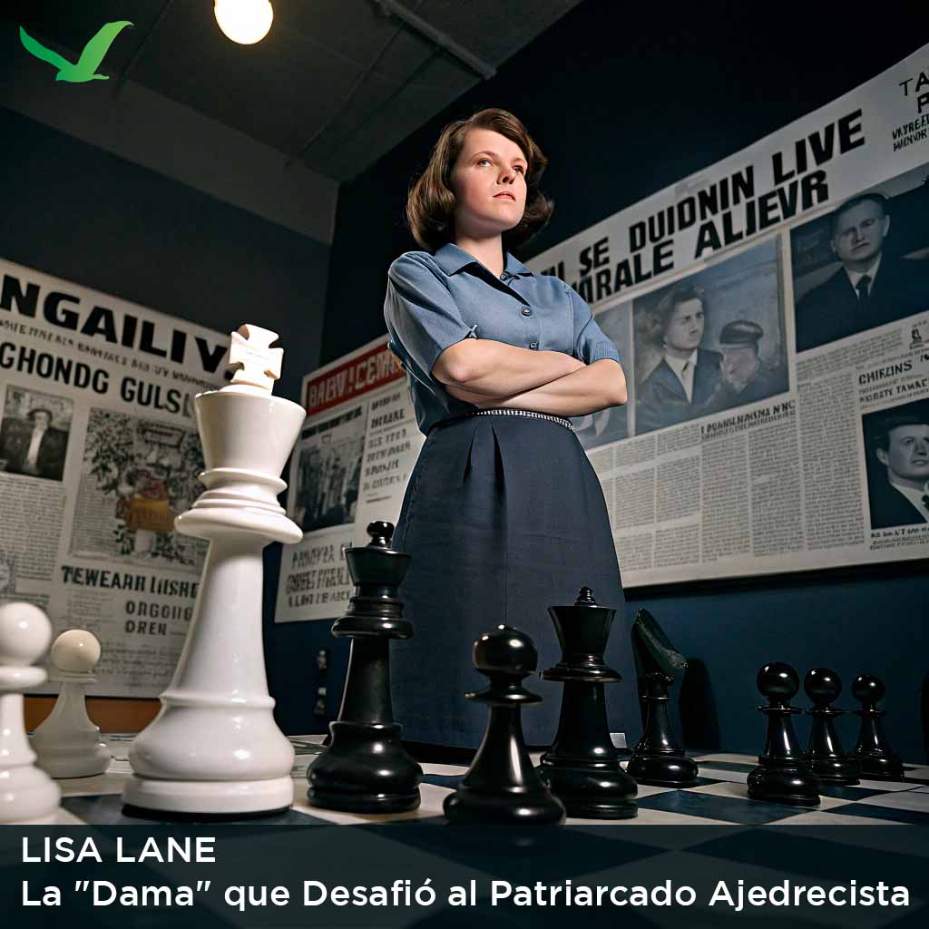LISA LANE: La "Dama" que Desafió al Patriarcado Ajedrecista ...